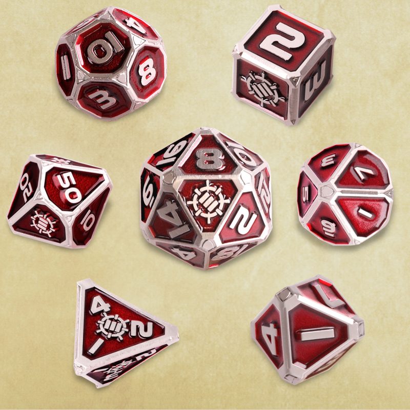 Set Zaruri Metalice DnD Collector's Edition Red ENHANCE